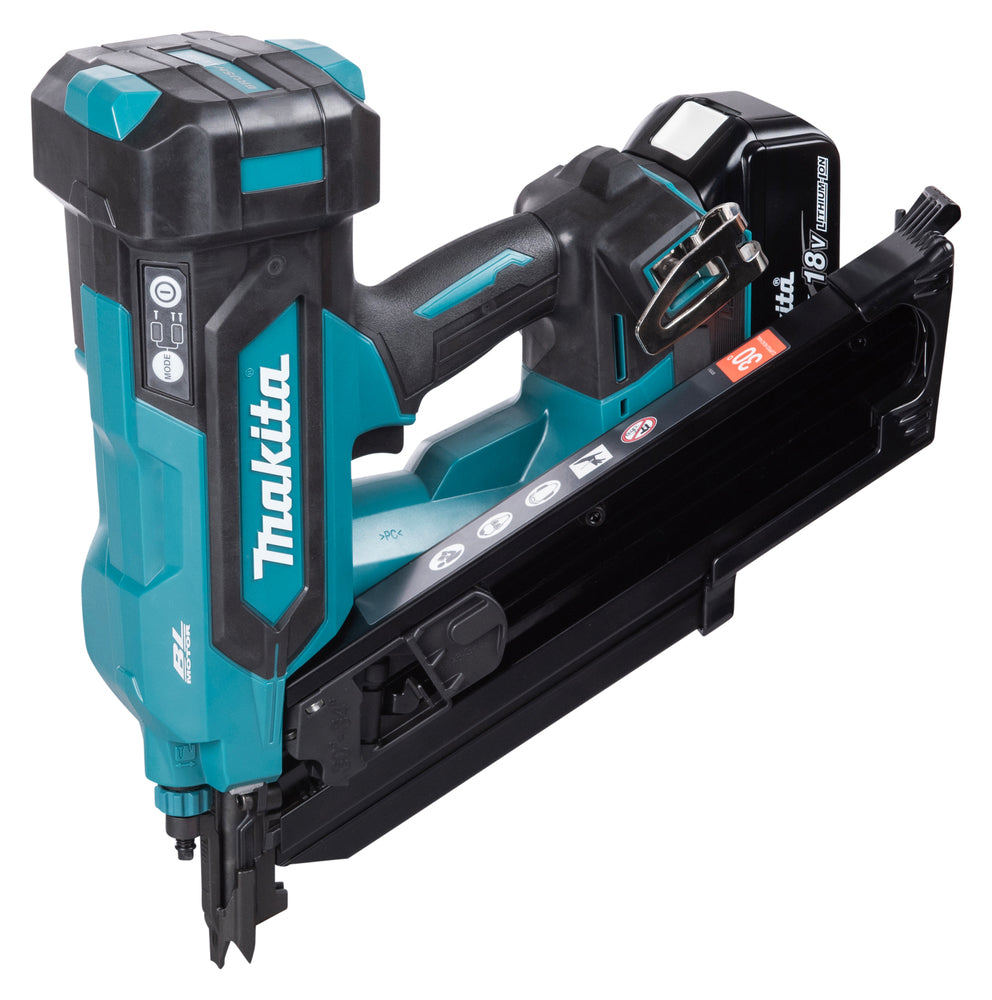 Makita DBN900ZK 18V FRAMING NAILER- Tool and Case – White, Milne & Co ...