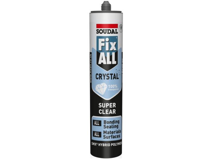 Soudal Fix All Crystal Clear 290ml – White, Milne & Co. - Power Tools ...